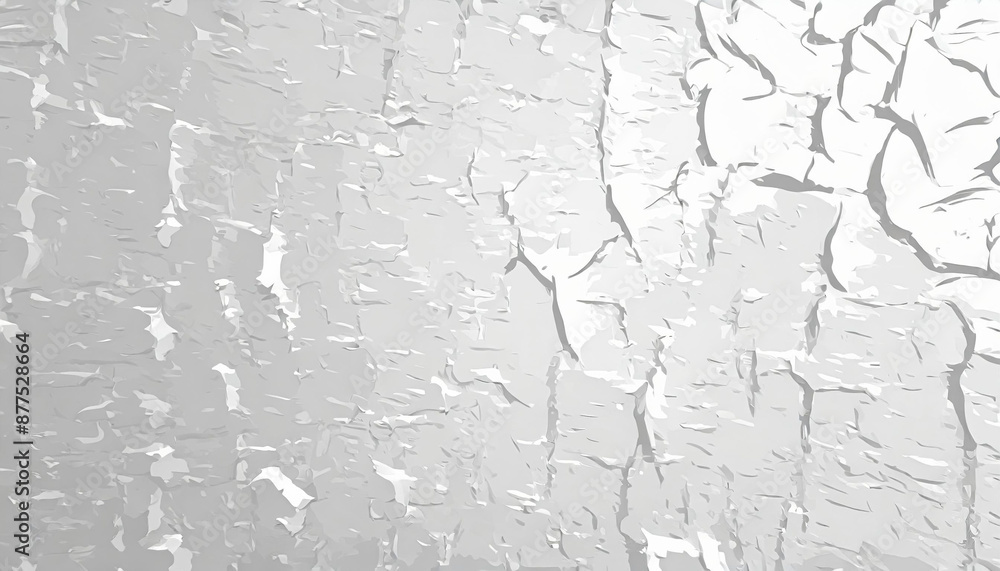 Crackle paint overlay. Vector black and white grunge pattern made from ...