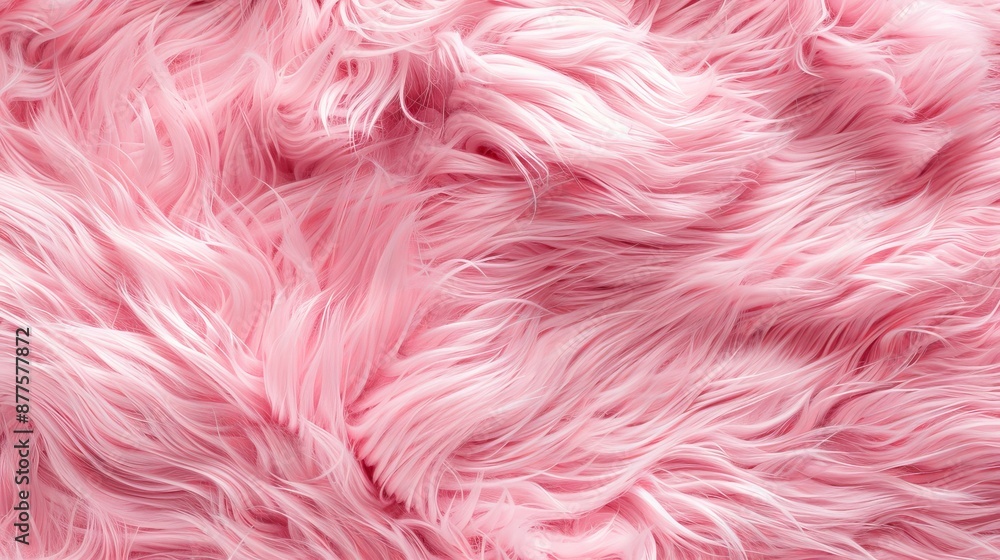 Soft pink animal fur texture, suitable for use as a luxury furniture ...