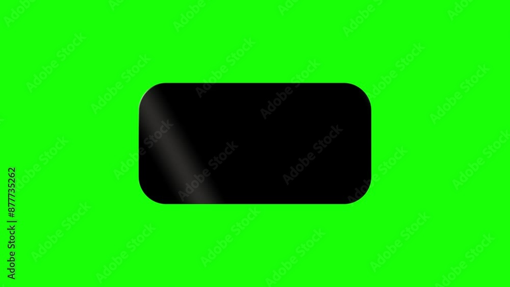 a beam of light to sweep across the green screen logo. Rearview mirror ...