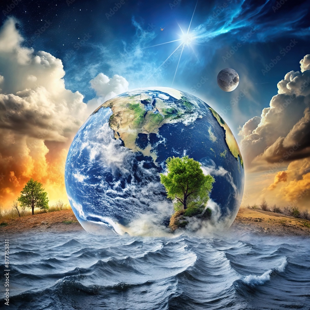 impacts of climate change Earth at risk floods droughts tsunamis The ...