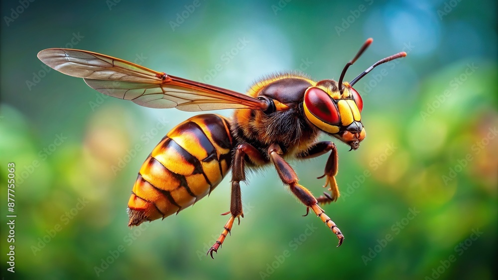 Asian Giant Hornet or Murder Hornet Flying, Hornet, Murder, Hornet ...
