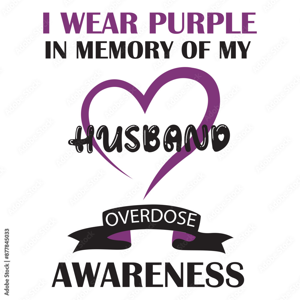 overdose awareness svg png bundle, overdose purple ribbon flag, drug ...