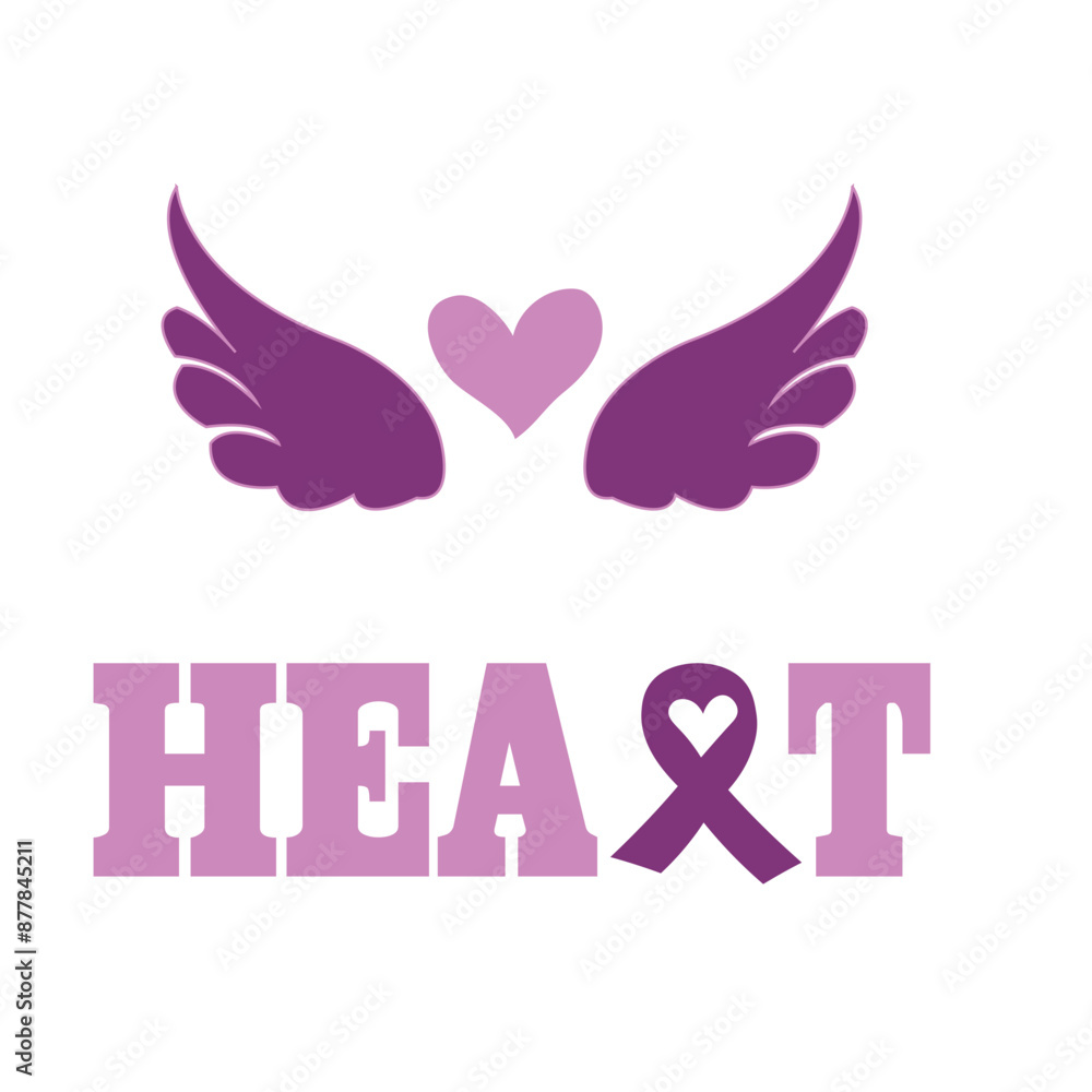 Vetor de overdose awareness svg png bundle, overdose purple ribbon flag ...