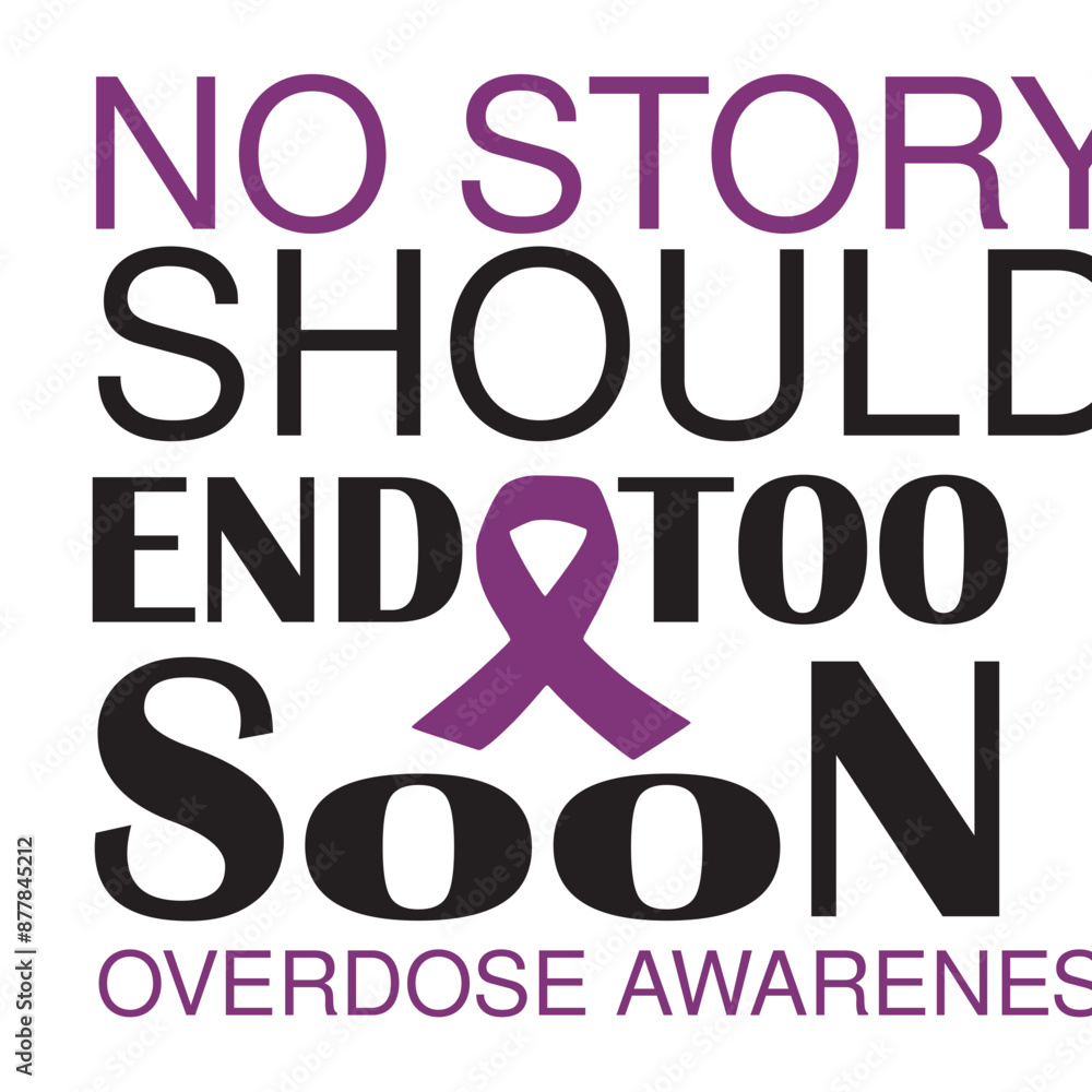 overdose awareness svg png bundle, overdose purple ribbon flag, drug ...