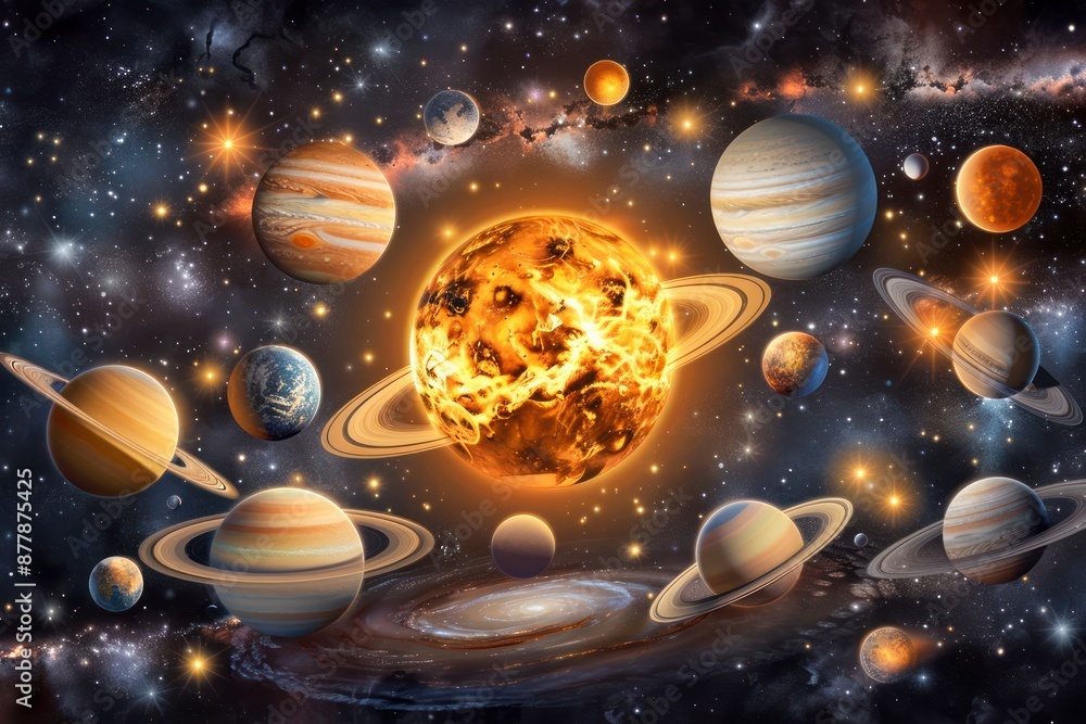 Exploring the Wonders of the Solar System A Journey Through Planets ...