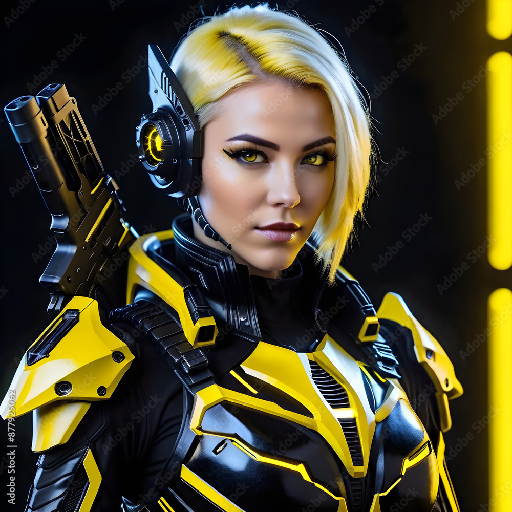 Meet Zara, a 27-year-old mechanical alien female character from a ...