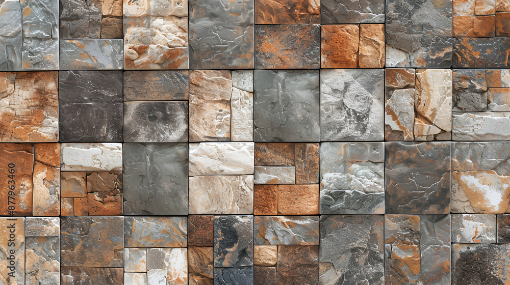 Exterior stone cladding tile design for an high rise building for first ...