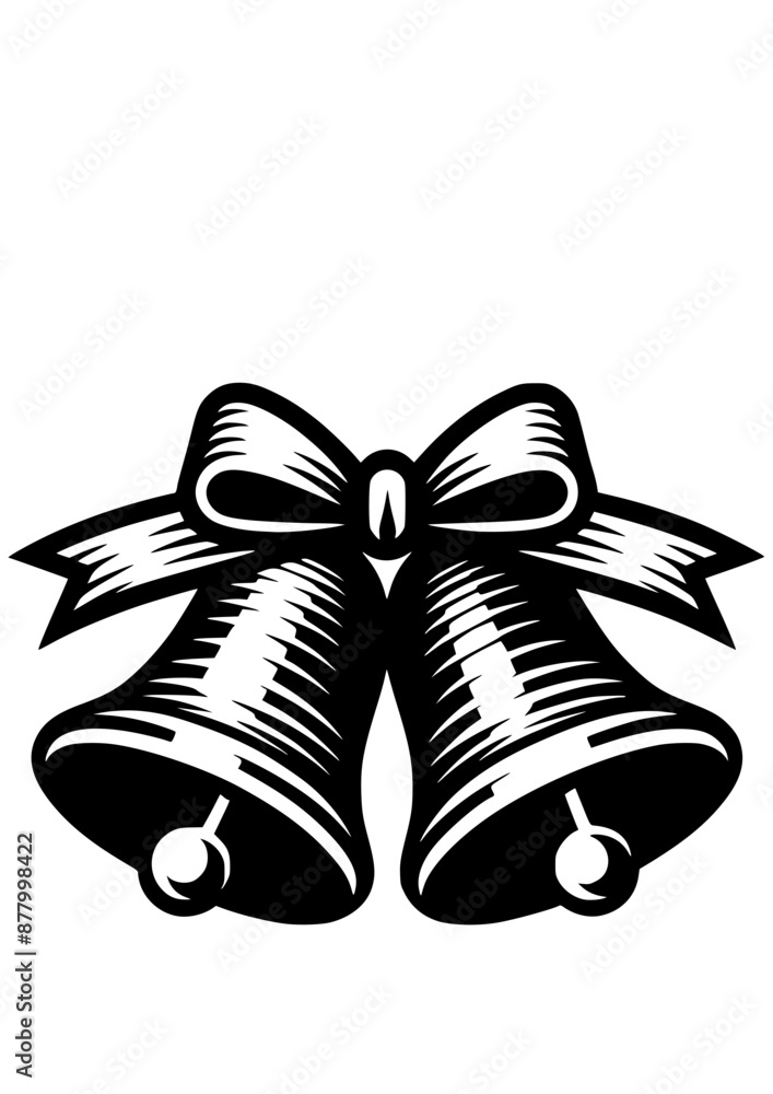 Bells SVG, Two Bells SVG, School SVG, Bells with bow SVG, Sound SVG ...