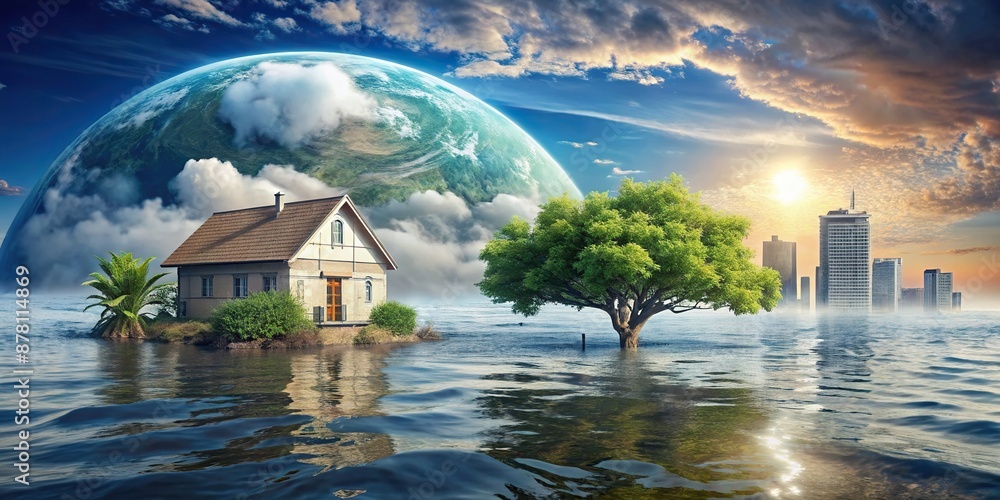 impacts of climate change Earth at risk floods droughts tsunamis The ...