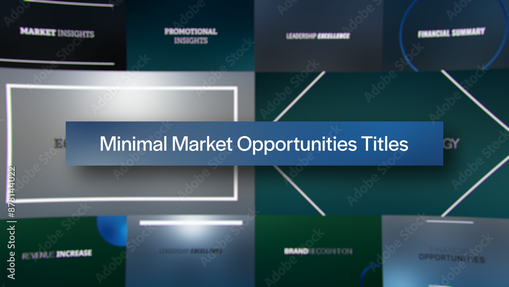 Minimal Market Opportunities Titles | 10 Motion Titles with Control ...