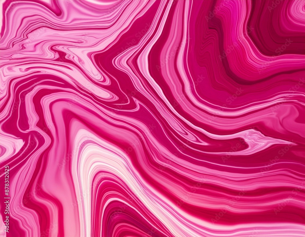 Pink spill. Acrylic wave. Defocused bright red color gradient glowing ...