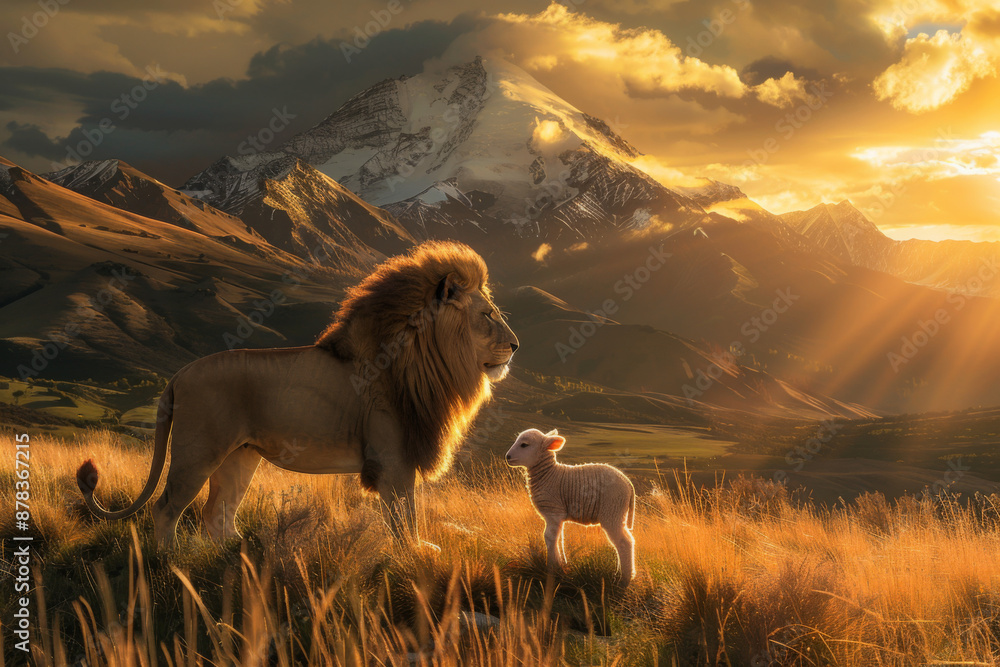 Jesus Christ- Lamb of Sacrifice, Lion of Triumph. The duality of Jesus ...