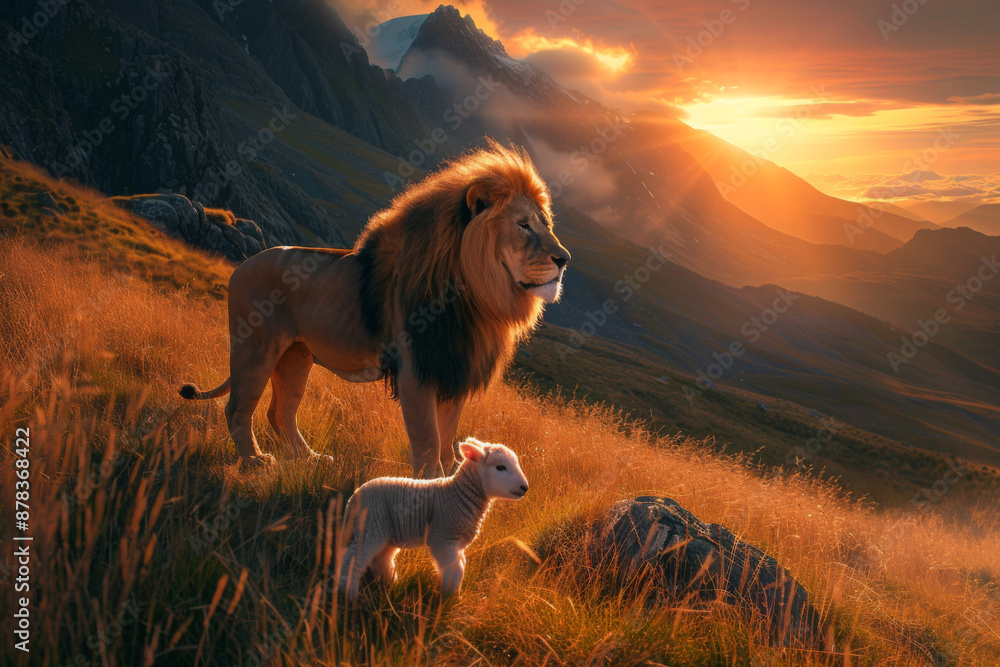 Jesus Christ- Lamb of Sacrifice, Lion of Triumph. The duality of Jesus ...