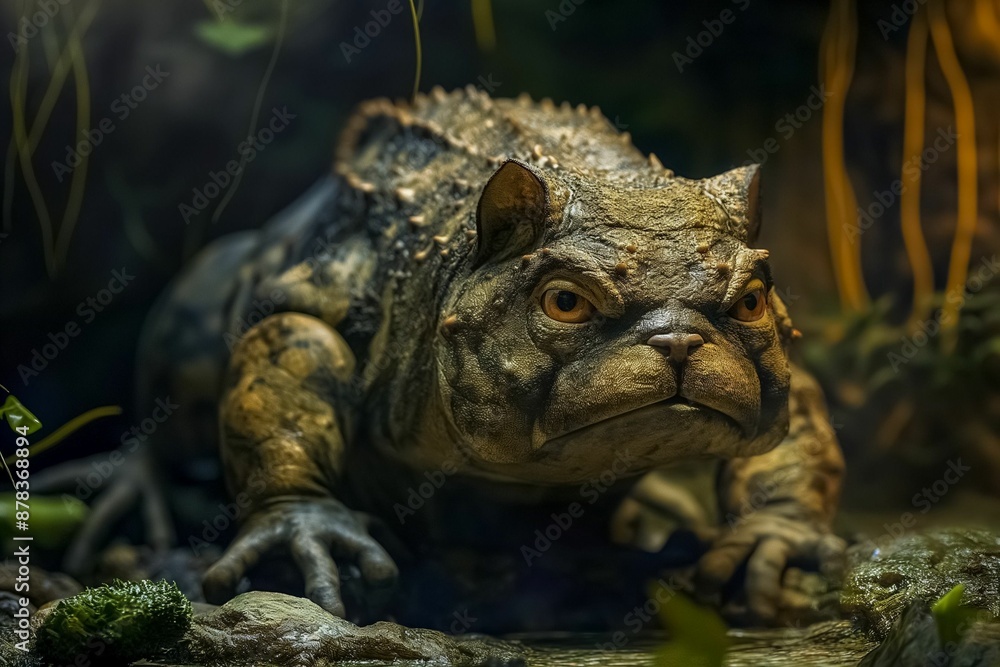 French Bullfrog: A genetic cross between a large toad and a French ...
