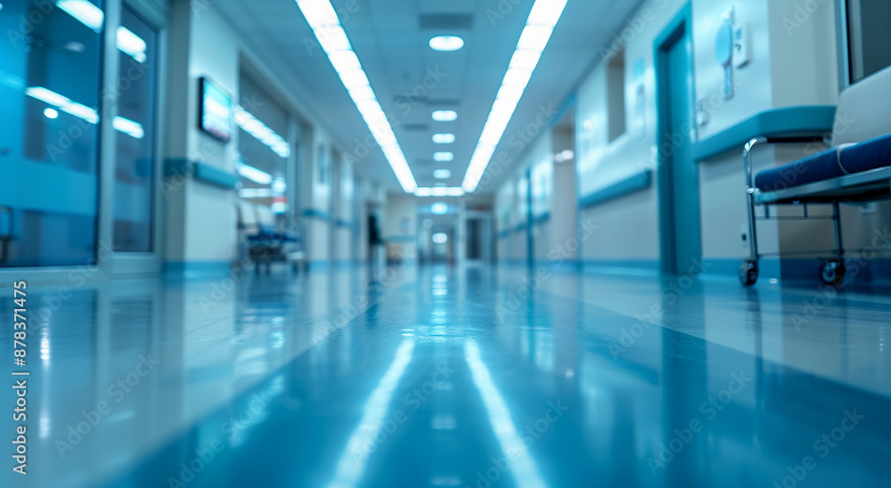 hospital background: blurry hospital background, blur background of ...