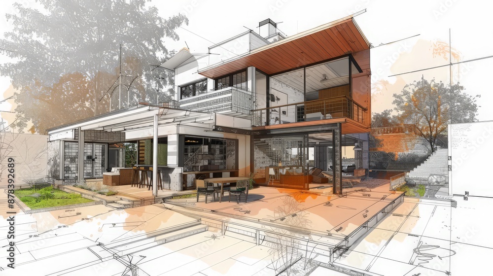 Blueprints for renovation projects include demolition plans, structural ...