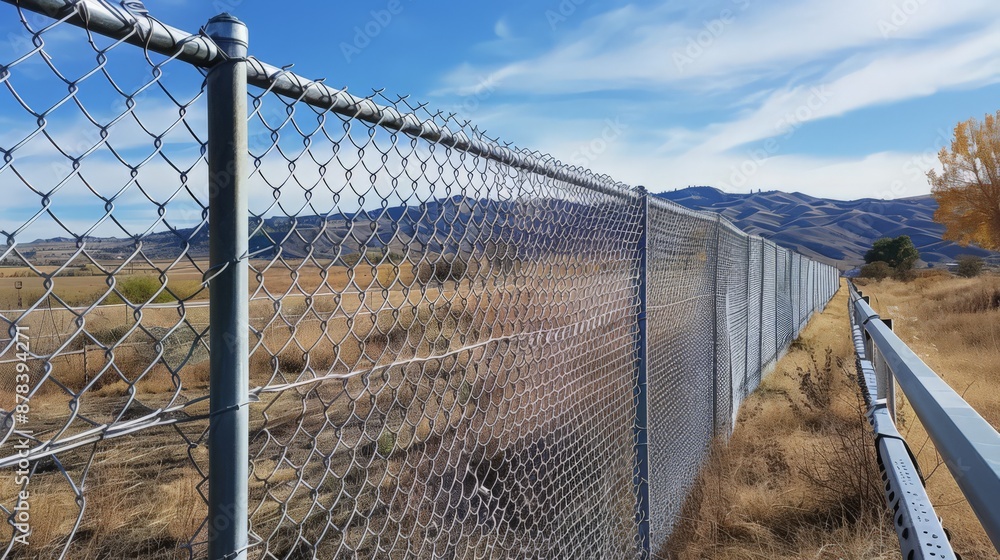 Chain link fences are versatile perimeter barriers, known for their ...