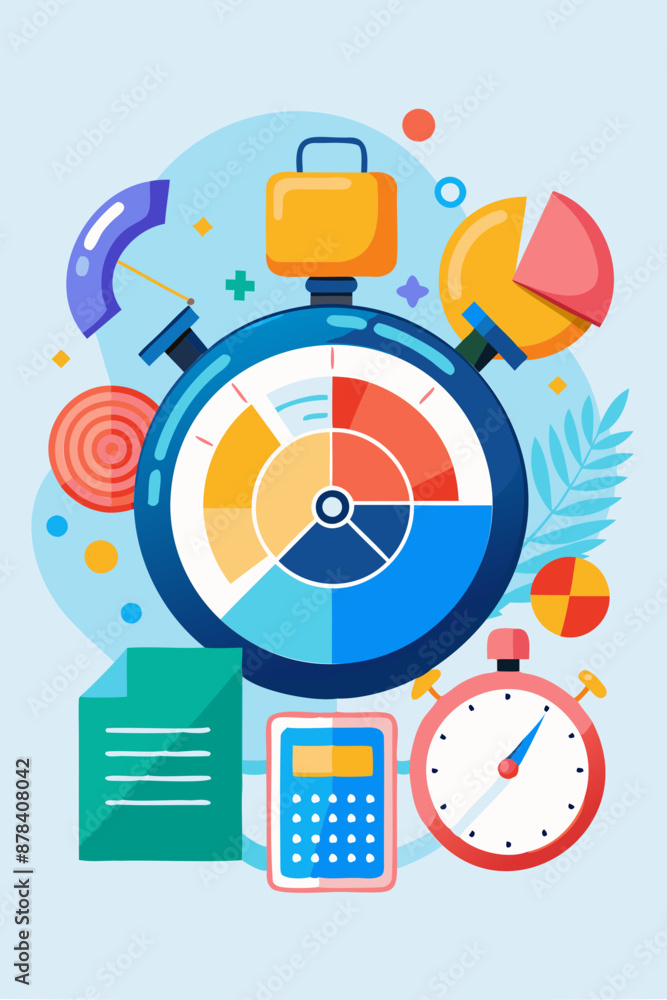 Efficient time management system for project planning, resource ...