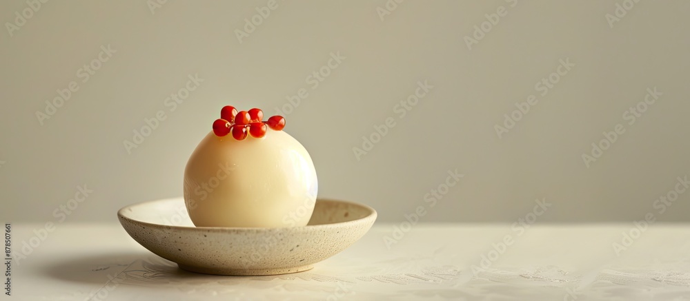 Karinto Manju, a traditional Japanese confectionery, displayed in a ...