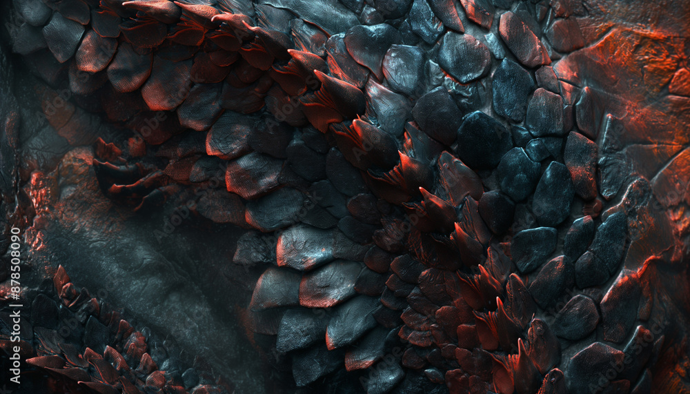 abstract dragon skin scales texture, fantastic fantasy realistic dragon ...