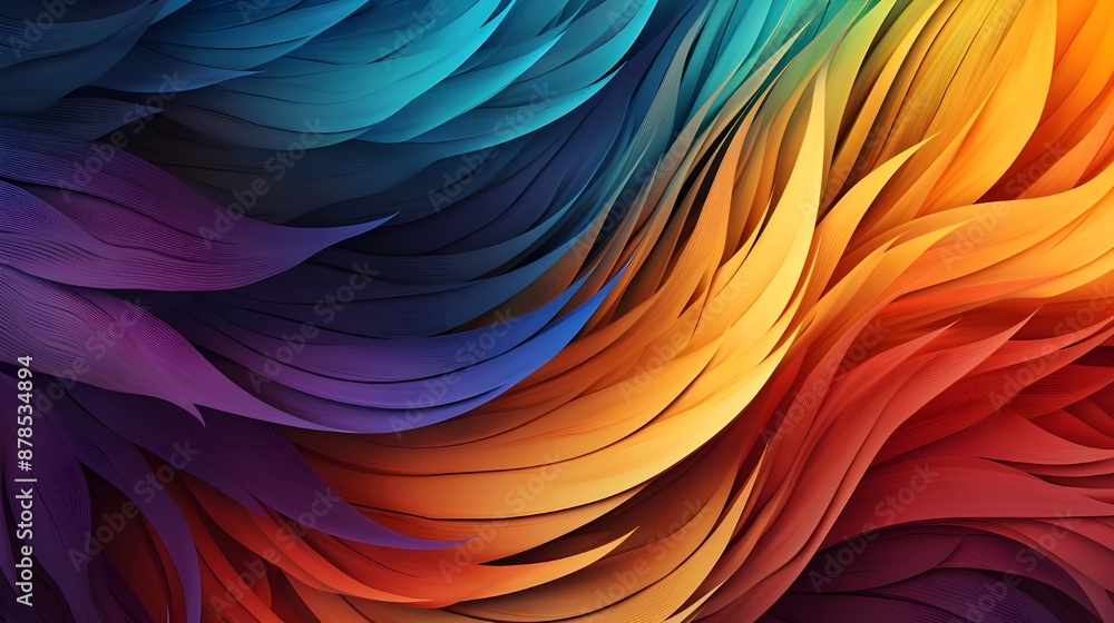 White texture, vibrant, Colorful gradient splash, hd, 4k, high-quality ...