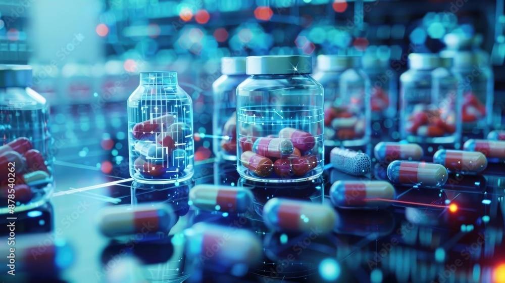 Clinical trial phases visualized through digital models medication ...