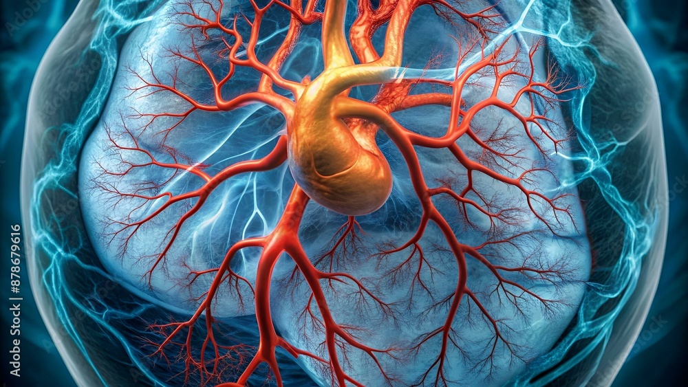 Coronary angiogram (CAG) was performed total occlusion at left anterior ...