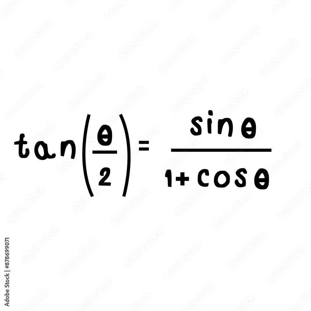 sin cos tan equation formula_half angle formulas_tan from cos formula ...