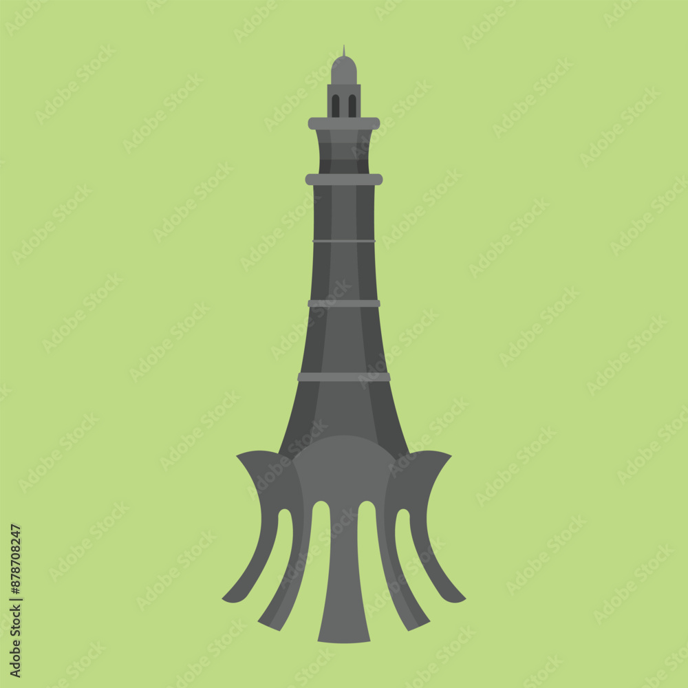 Minar-e-Pakistan. Famous Landmark of Pakistan. 23rd March, Pakistan ...