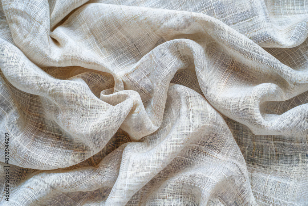 Soft White Fabric Texture with Delicate Details and Textile Pattern for ...