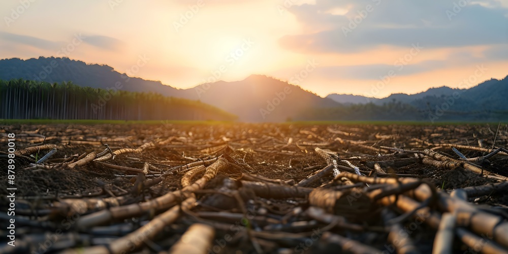 Current issue Deforestation leading to forest destruction and ...