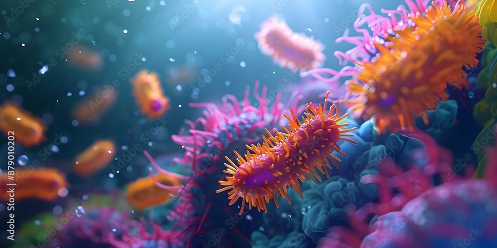 Visualizing a probiotic bacteria colony within the human gut microbiome ...