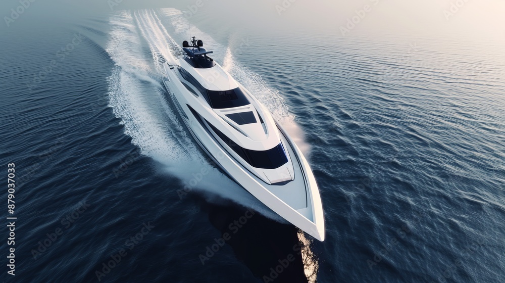 Advanced vessel equipped with cutting-edge electronics, highlighting ...