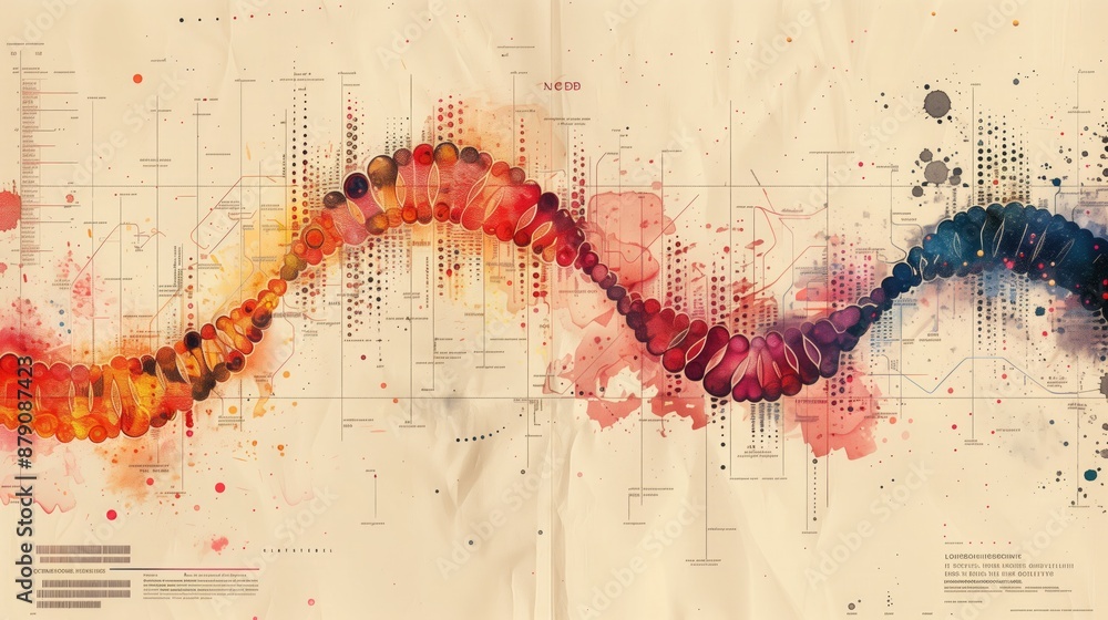 Human Genome Map: A colorful and detailed map of the human genome ...