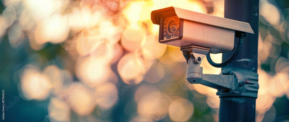 Striking close-up photos of CCTV cameras By capturing details with a ...