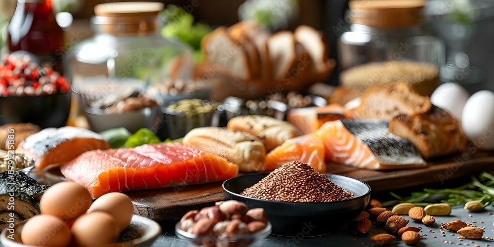 Identifying Major Allergens in Closeup Shots of Food Items. Concept ...