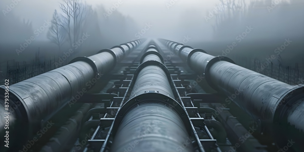Transporting CO2 through industrial pipes for underground storage A ...