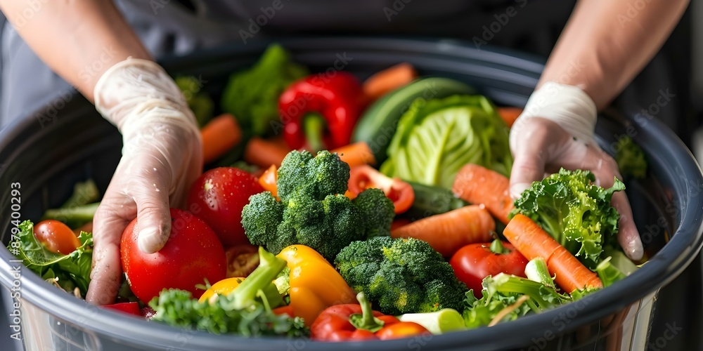 Reducing Food Waste Discarding Uneaten Vegetables and Spoiled Food in ...