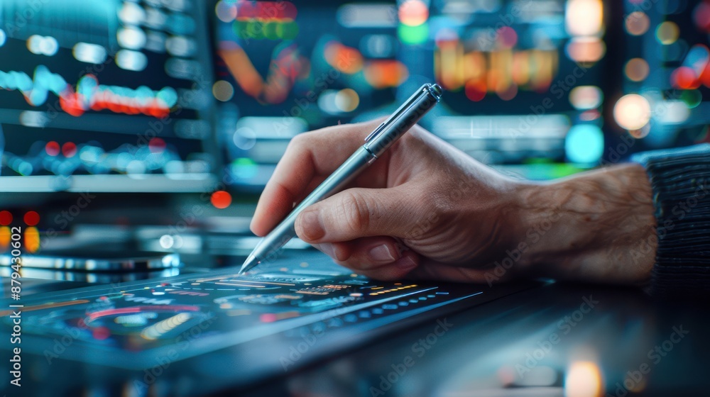 Designer Sketches Innovative User Interface Concepts with Digital Pen ...