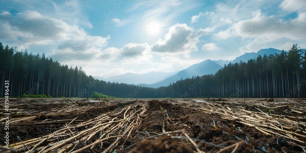 Deforestation Clearing forests for agriculture leads to habitat loss ...