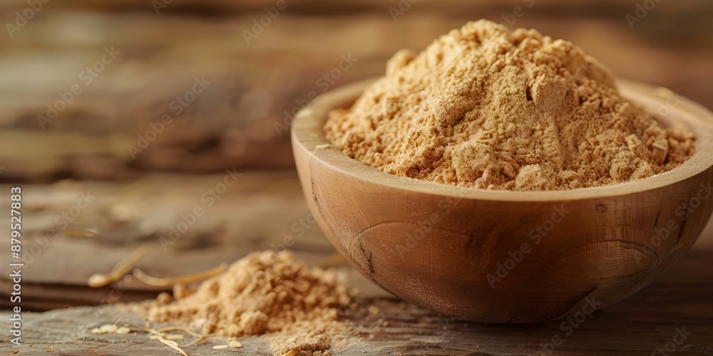 Medicinal Peruvian maca root powder for nutritional supplementation and ...