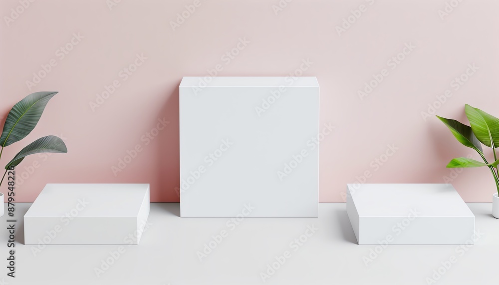 Photorealistic white mockup set with various angles, clean white mockup ...