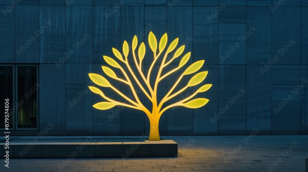 Bioluminescent trees. Genetically engineered trees and their role in ...