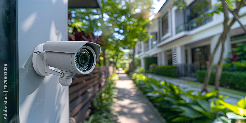 Building-mounted security camera , Surveillance cameras placed outside ...