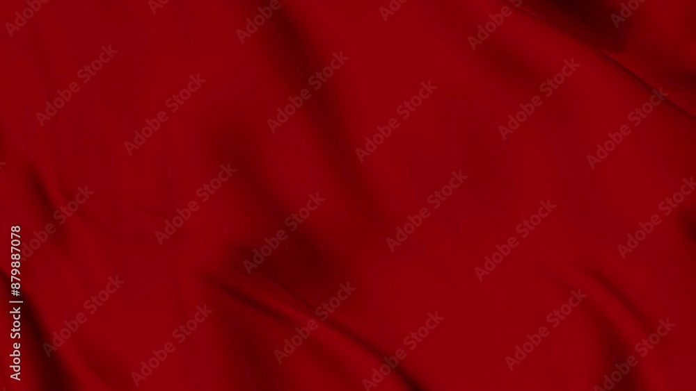 Looped dramatic waving Red flag, Red Flag Animation, Red Flag ...