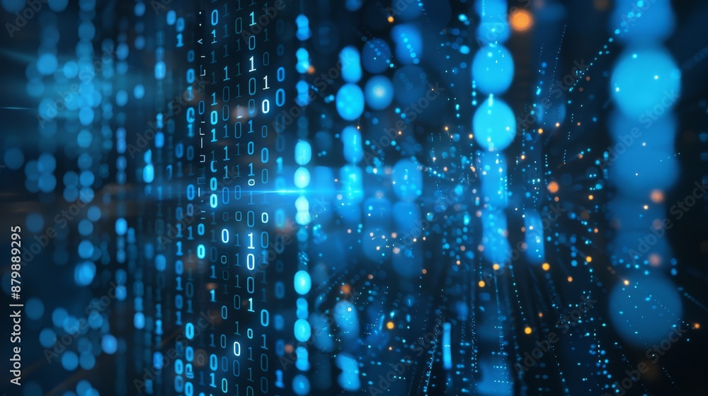 Artificial intelligence and binary lines exploring abstract world of ... Artificial intelligence and binary lines exploring abstract world of ...