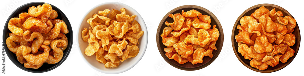 Chicharrones or Pork Rinds clipart collection, symbol, logos, icons ...