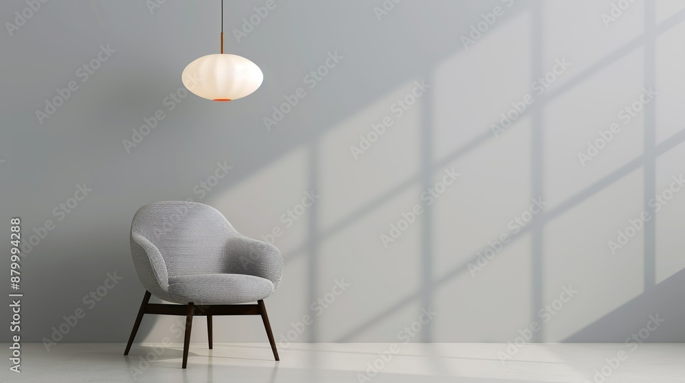 Minimalist design with clean lines and simple shapes offering a sleek ...