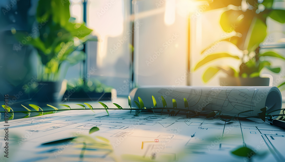 Environmental Sustainability in Construction Blueprints, environmental ...