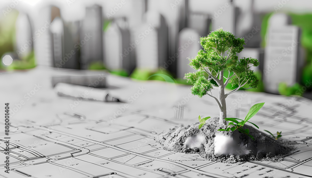 3D Environmental Sustainability in Construction Blueprints ...